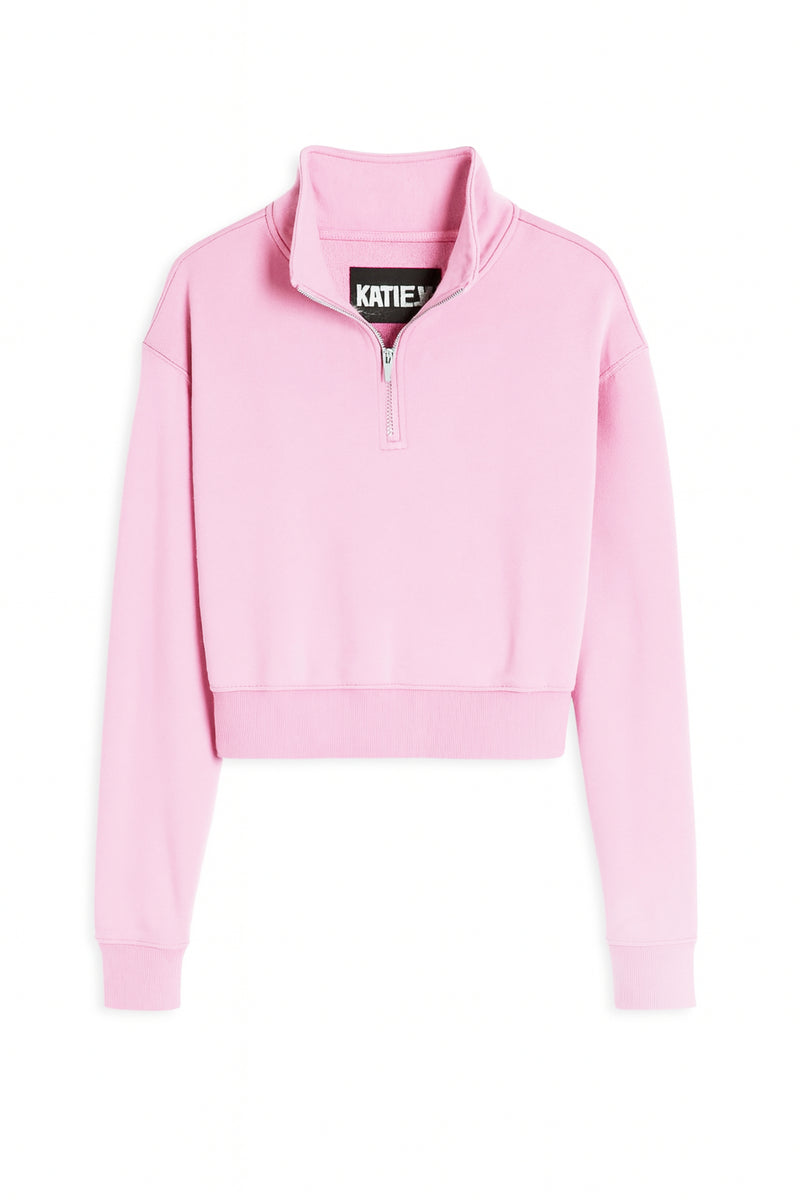 TWEEN DYLAN THREE QUARTER ZIP SWEATSHIRT – KatieJNYC