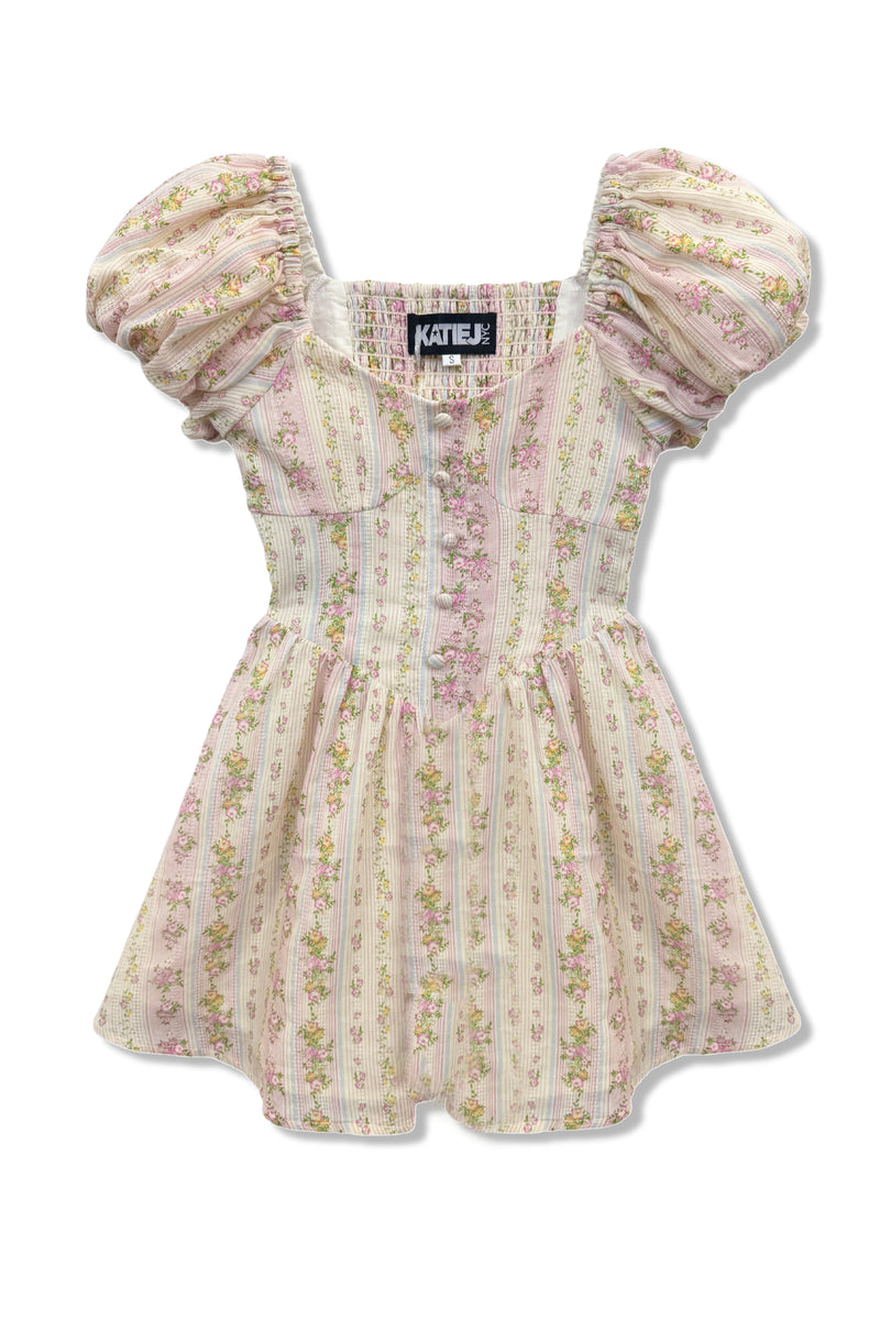 TWEEN GRETA PRINTED COTTAGE CORE DRESS – KatieJNYC