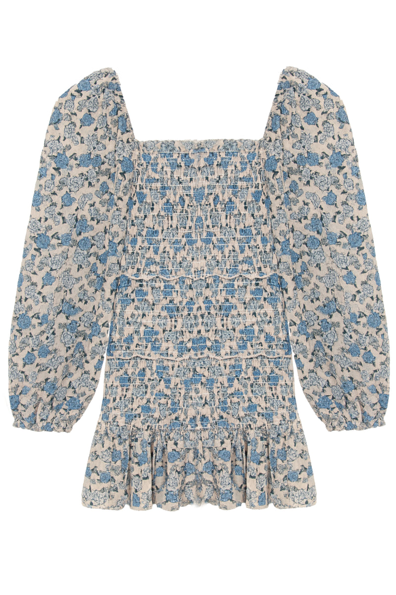 TWEEN LAILA PRINTED SHEER SLEEVE DRESS – KatieJNYC